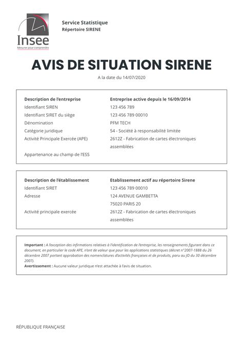 Fiche INSEE et Auto-Entreprise : Tout Ce Que Vous Devez Savoir Pour ...
